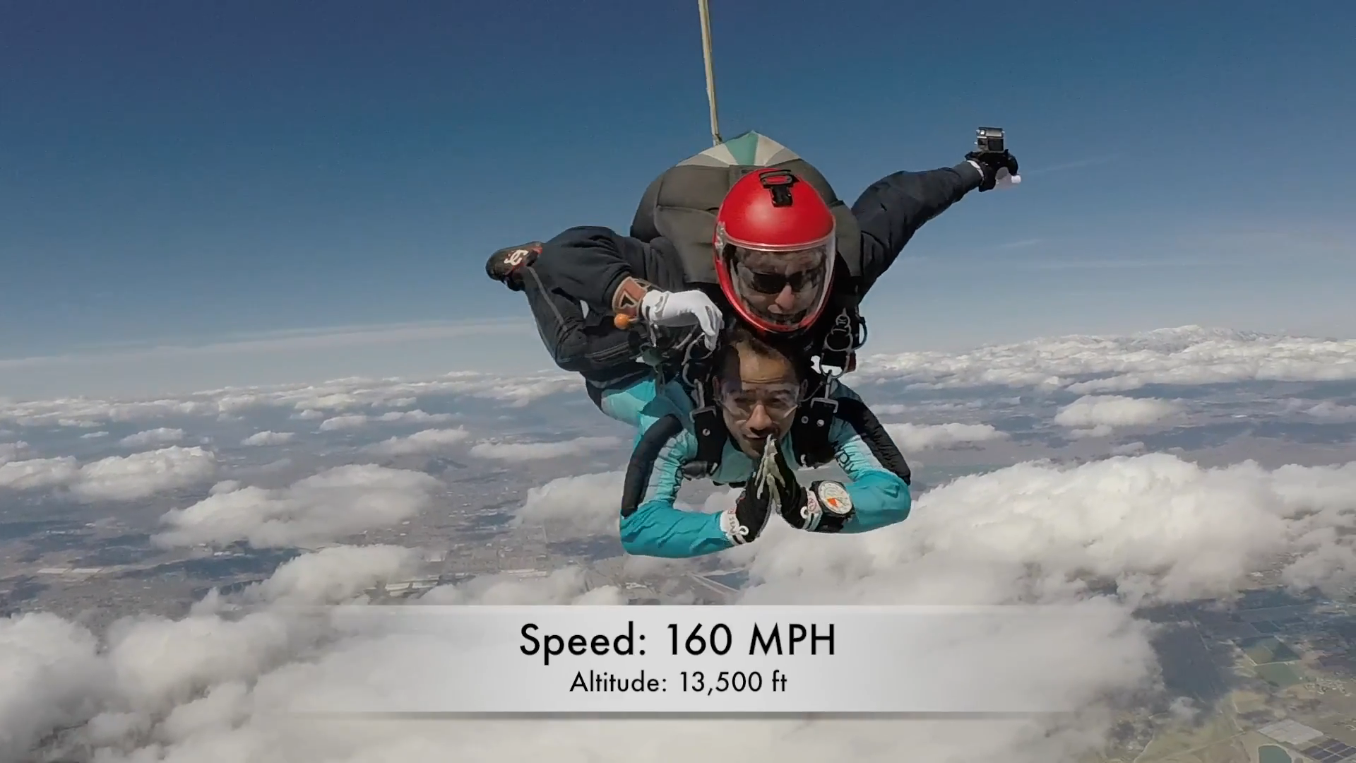 6 Friends SkyDiving Experience at Los Angeles, USA | skyxtreme.tv